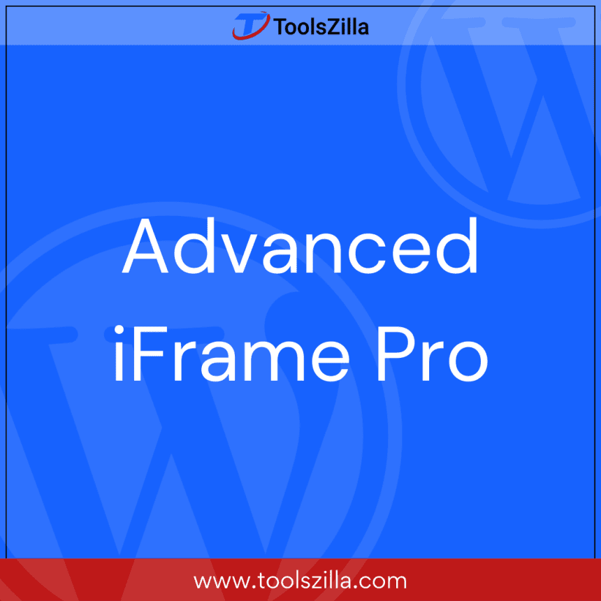 Advanced iFrame Pro - ToolsZilla