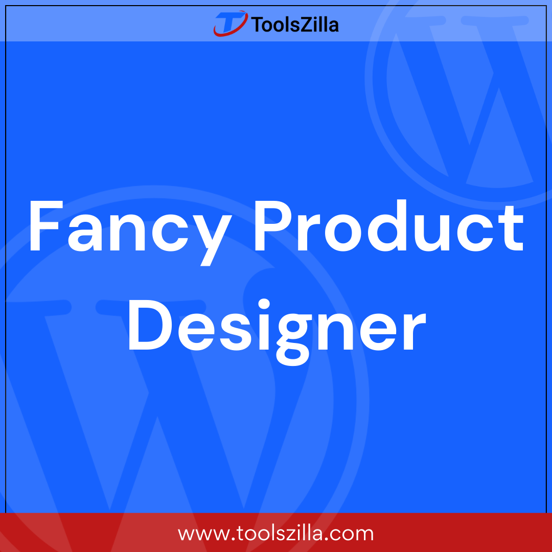 Fancy Product Designer Toolszilla