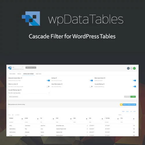 Powerful Filters for wpDataTables - ToolsZilla