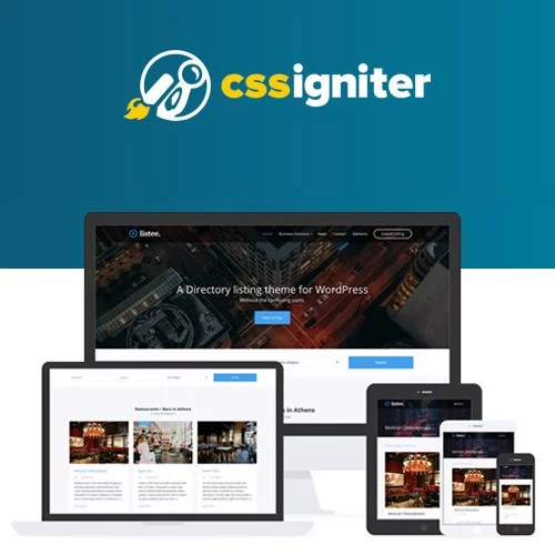 CSS Igniter Listee WordPress Theme - ToolsZilla