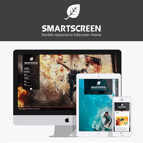 SmartScreen fullscreen responsive WordPress theme - ToolsZilla