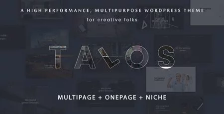 Talos – Creative Multipurpose WordPress Theme - ToolsZilla
