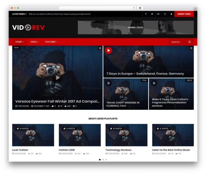 VidoRev Theme - ToolsZilla