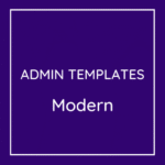 Modern – Responsive Admin Dashboard Template – ToolsZilla