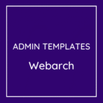 Webarch – Responsive Admin Dashboard Template - ToolsZilla
